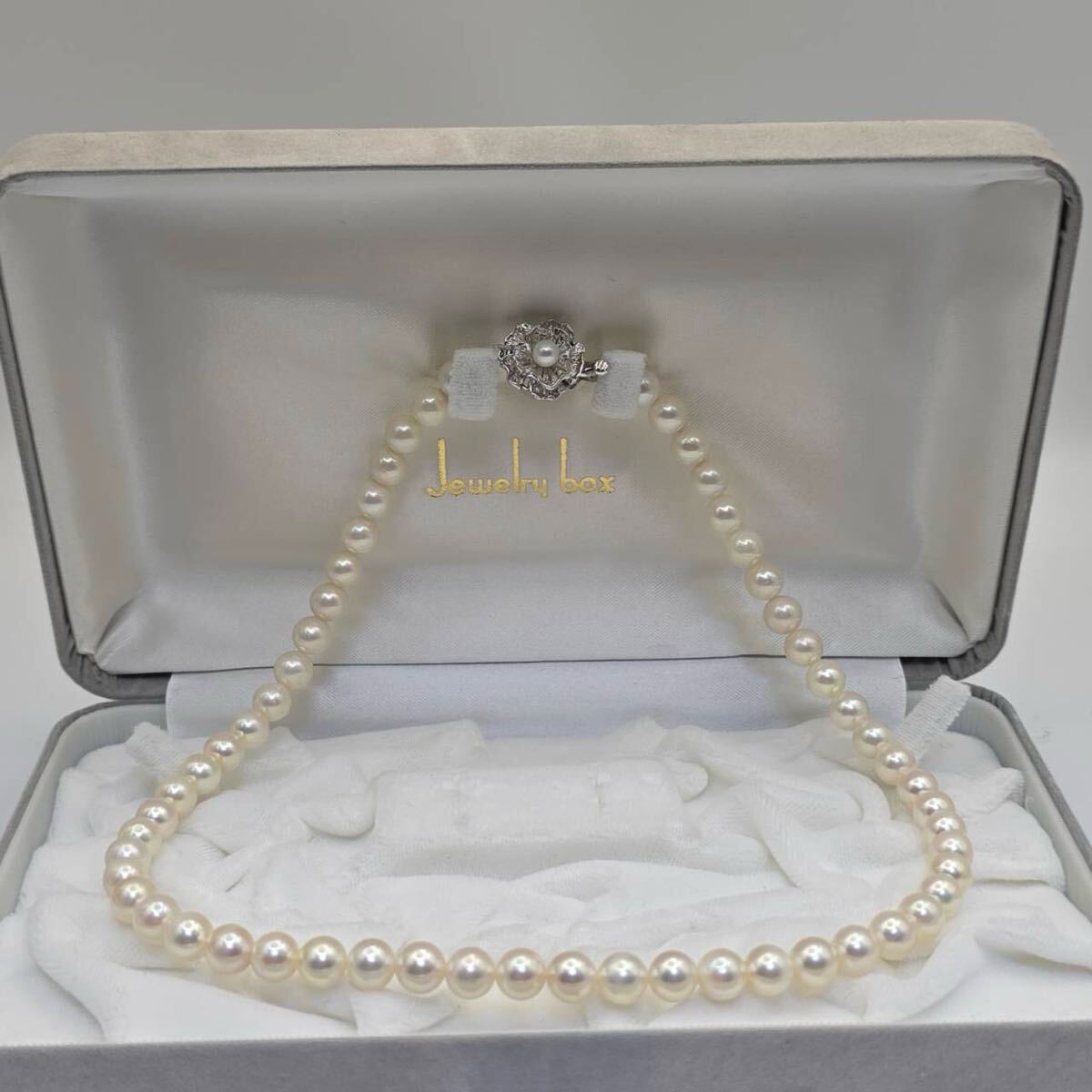 Yahoo!オークション - sd67 極美品 アコヤ真珠 ネックレス pearl パー...