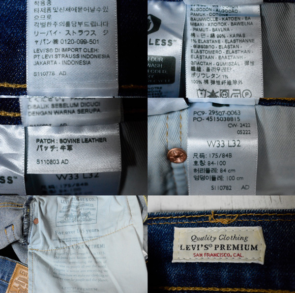 Yahoo!オークション - 廃盤 W33 60年代復刻ヴィンテージ リーバイス50...