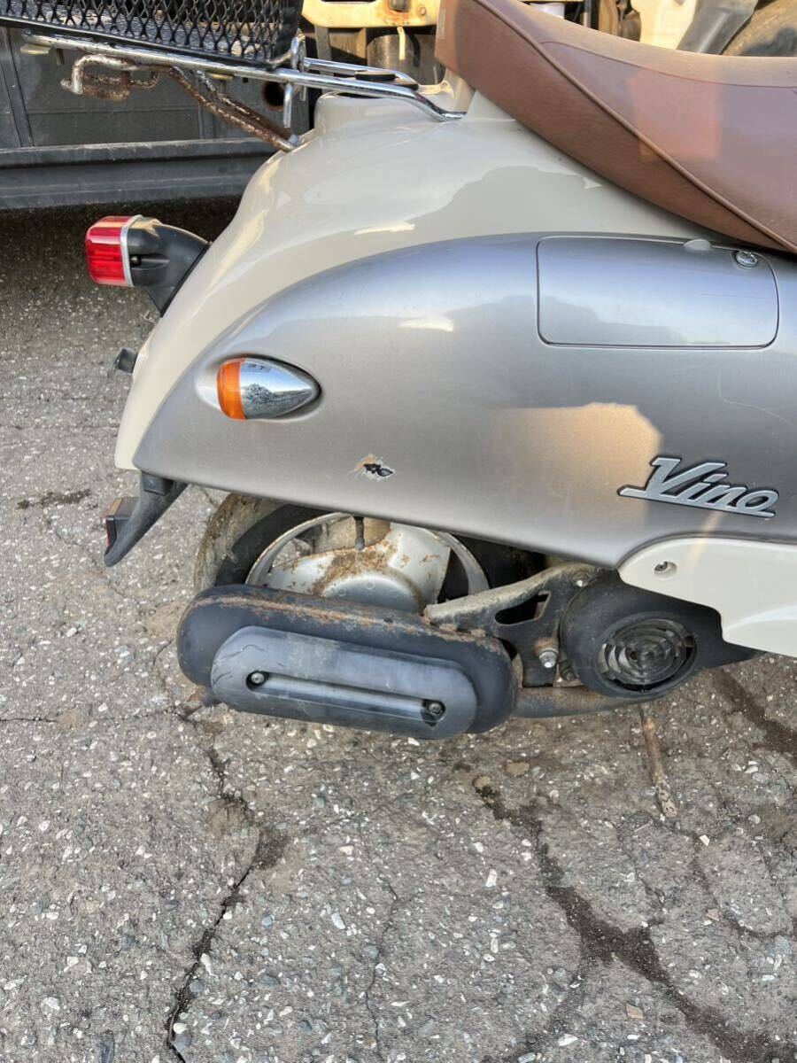 Yahoo!オークション - YAMAHA VINO ビーノ 2st 5AU 書類あり 鍵なし 低...