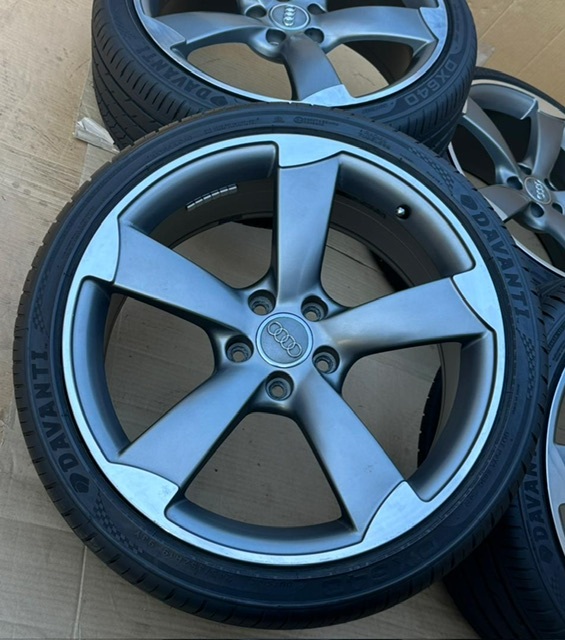 Yahoo!オークション - ホイール付タイヤ4本セット) アウディ A4 A5 A6...