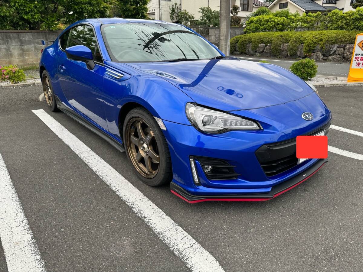 後期G型 スバル BRZ S stiスポーツパッケージ 6MT WRブルーパール OPパーツ多 ディーラー 車 検令和8年12月 ZC6 86 ZN6ZD8GR86(BRZ)｜売買された ...