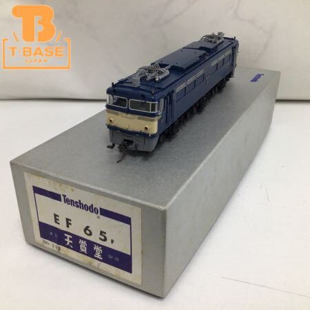 Yahoo!オークション - 1円〜 動作確認済み 天賞堂 HOゲージ EF65 F No....