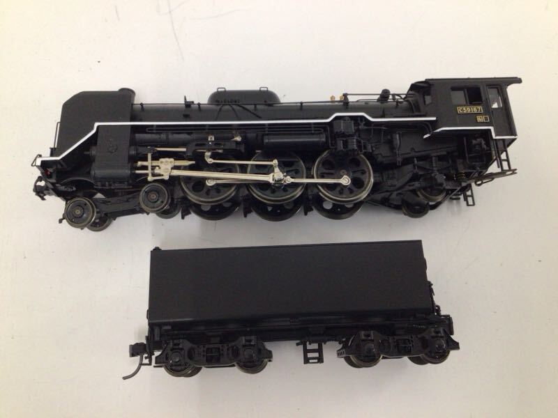 Yahoo!オークション - 1円〜 ジャンク 天賞堂 HOゲージ C59形 蒸気機関...