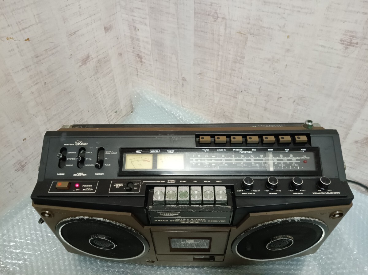 Yahoo!オークション - marantz マランツ CRS-4000 SuperScope スーパー...