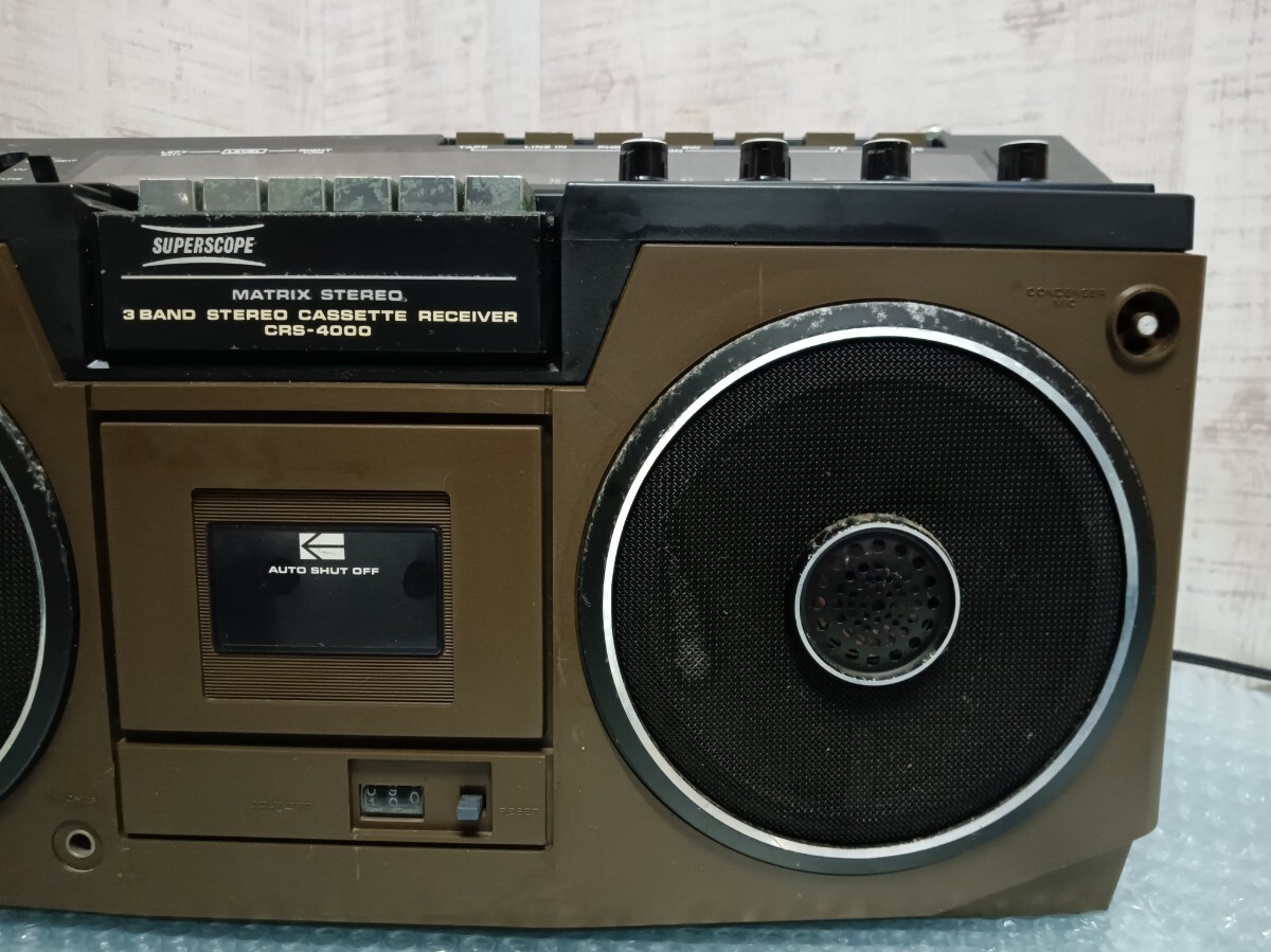 Yahoo!オークション - marantz マランツ CRS-4000 SuperScope スーパー...