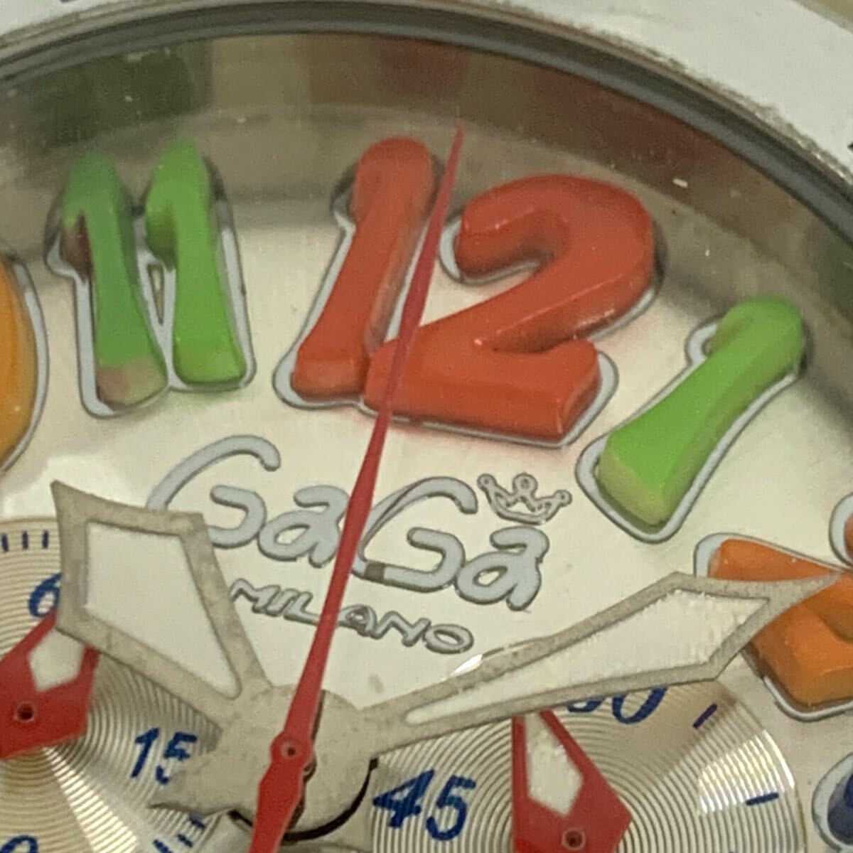 Yahoo!オークション - 動作未確認 ガガミラノ GaGa MILANO GaGa MM48 N...