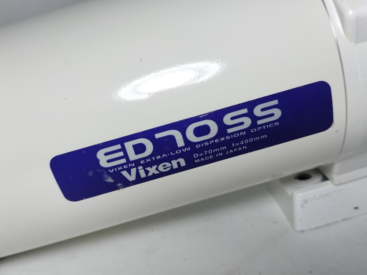 Yahoo!オークション - ビクセン Vixen ED70SS D=70mm f=400mm 鏡筒