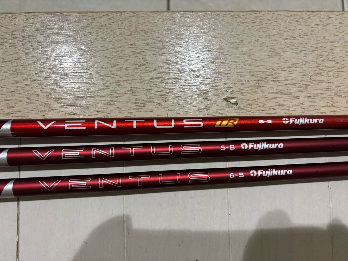 Yahoo!オークション - VENTUS RED 24 5s6s 4W 7wPINGスリーブおまけでT...