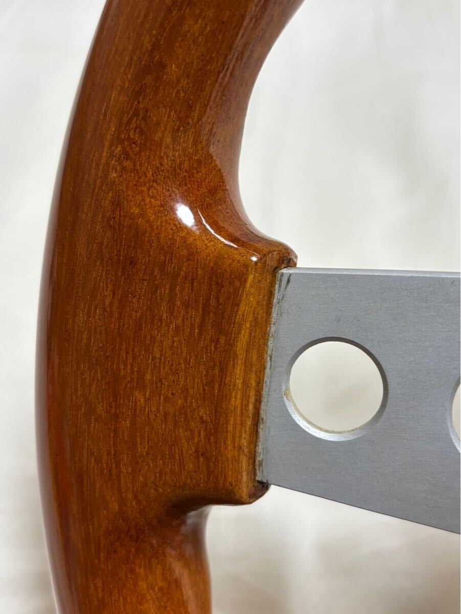 Yahoo!オークション - OBA 30パイ 当時物 オバ ウッドステアリング 旧...