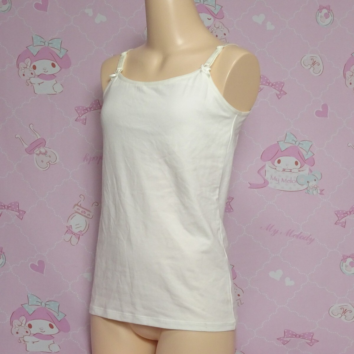 Yahoo!オークション - （3176） お下がり品 キャミソール 150サイズ 女...