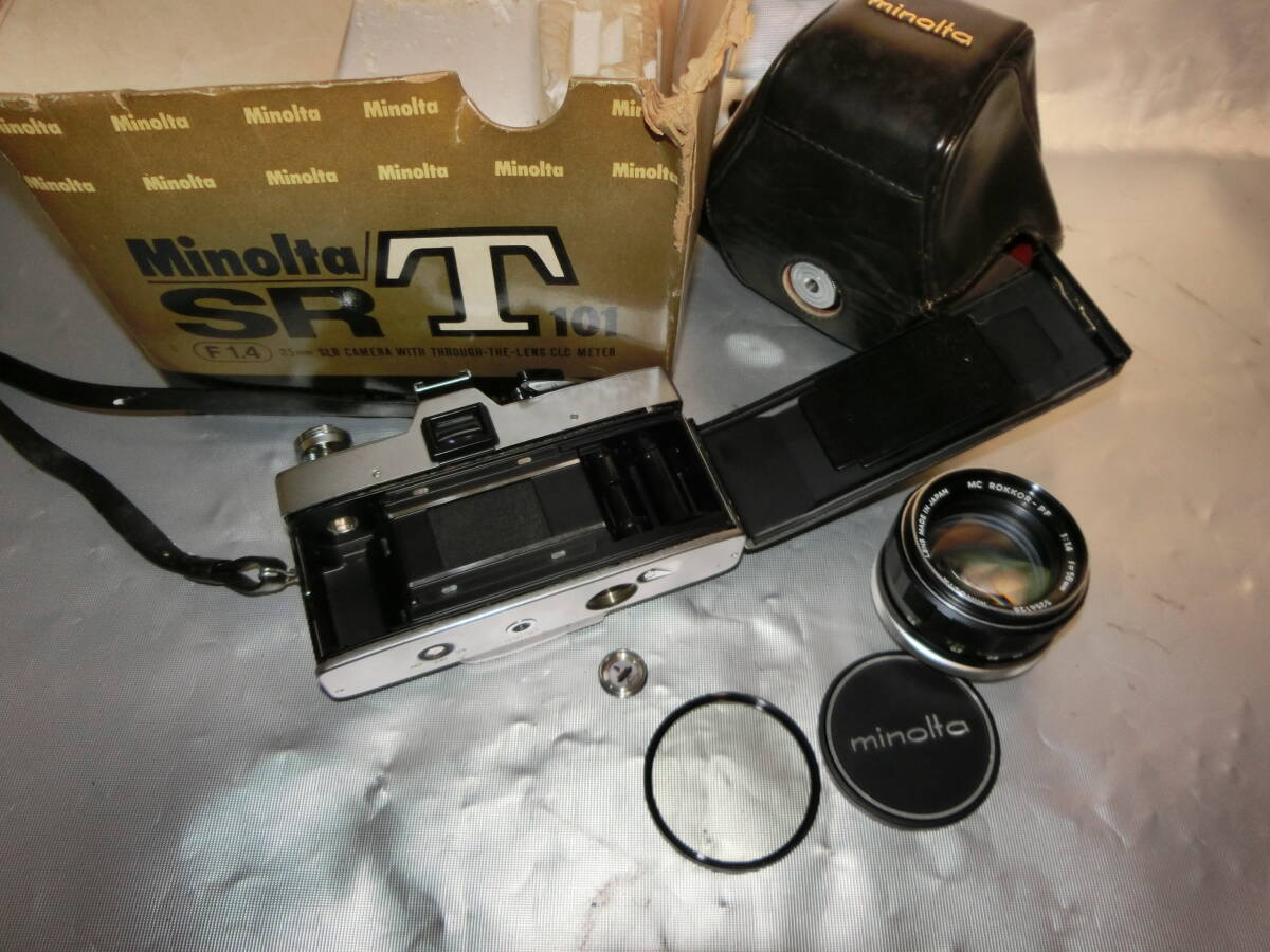 Yahoo!オークション - minolta SR T101＋レンズ
