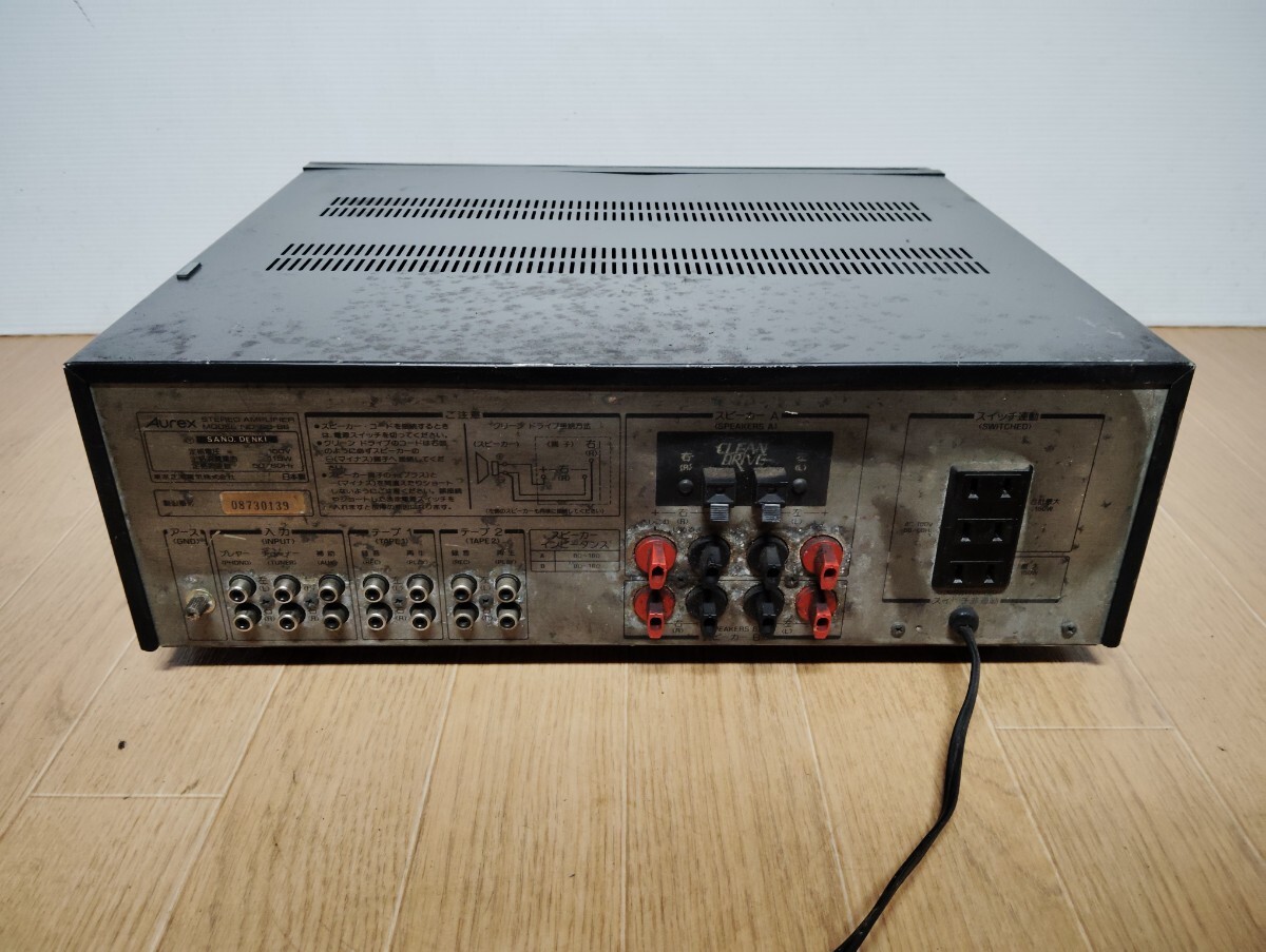 Yahoo!オークション - Aurex プリメインアンプ SB-66