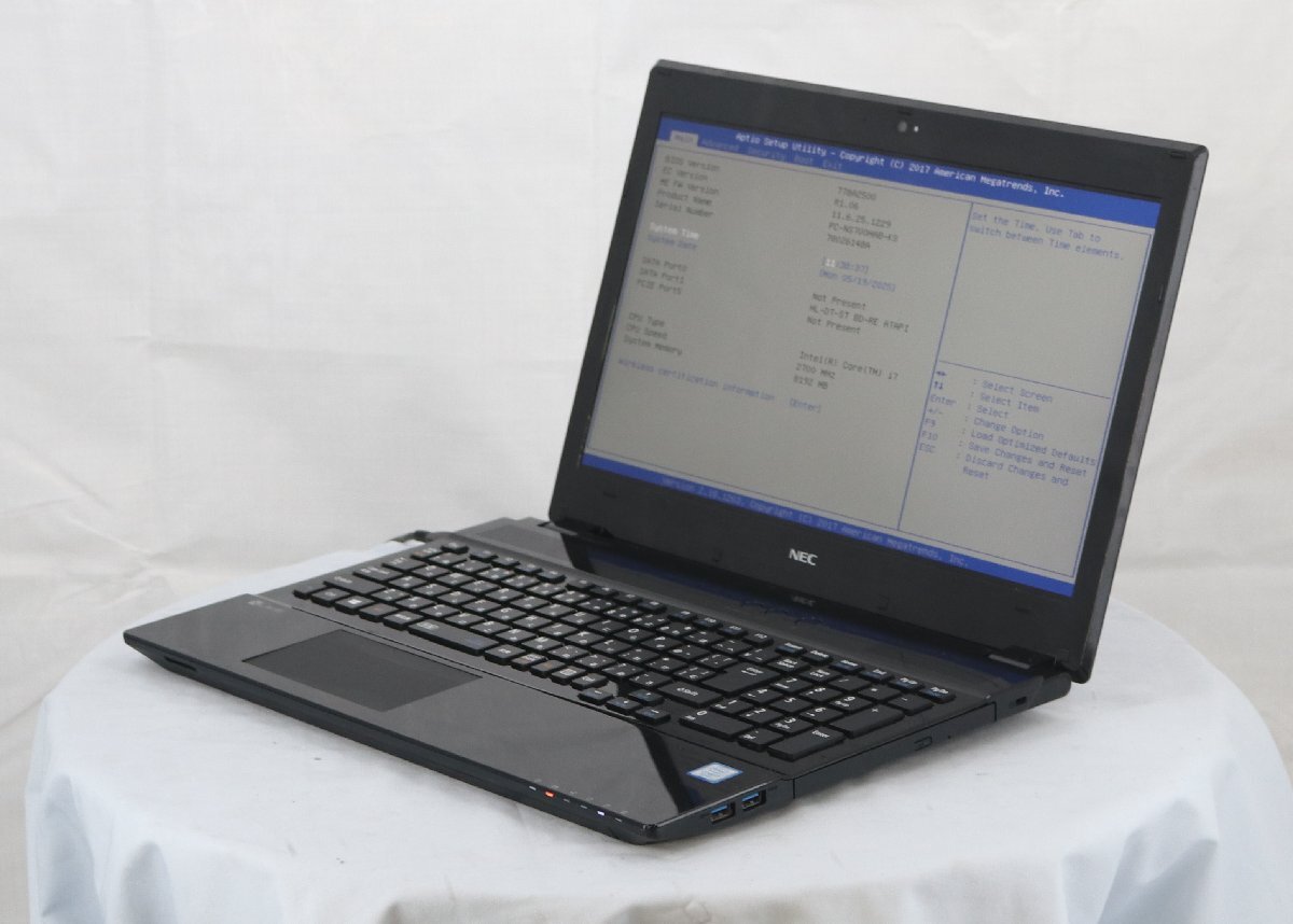 Yahoo!オークション - NEC PC-NS700HAB-KS LAVIE NS700/H Core i7 7500...