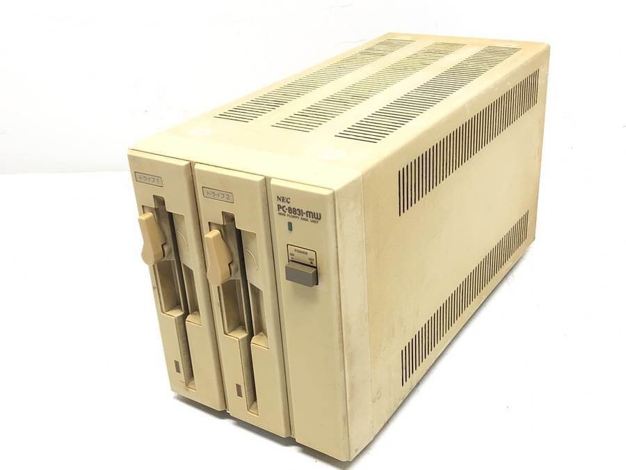 Yahoo!オークション - NEC PC-8831-mw 外付5インチFDD 現状品