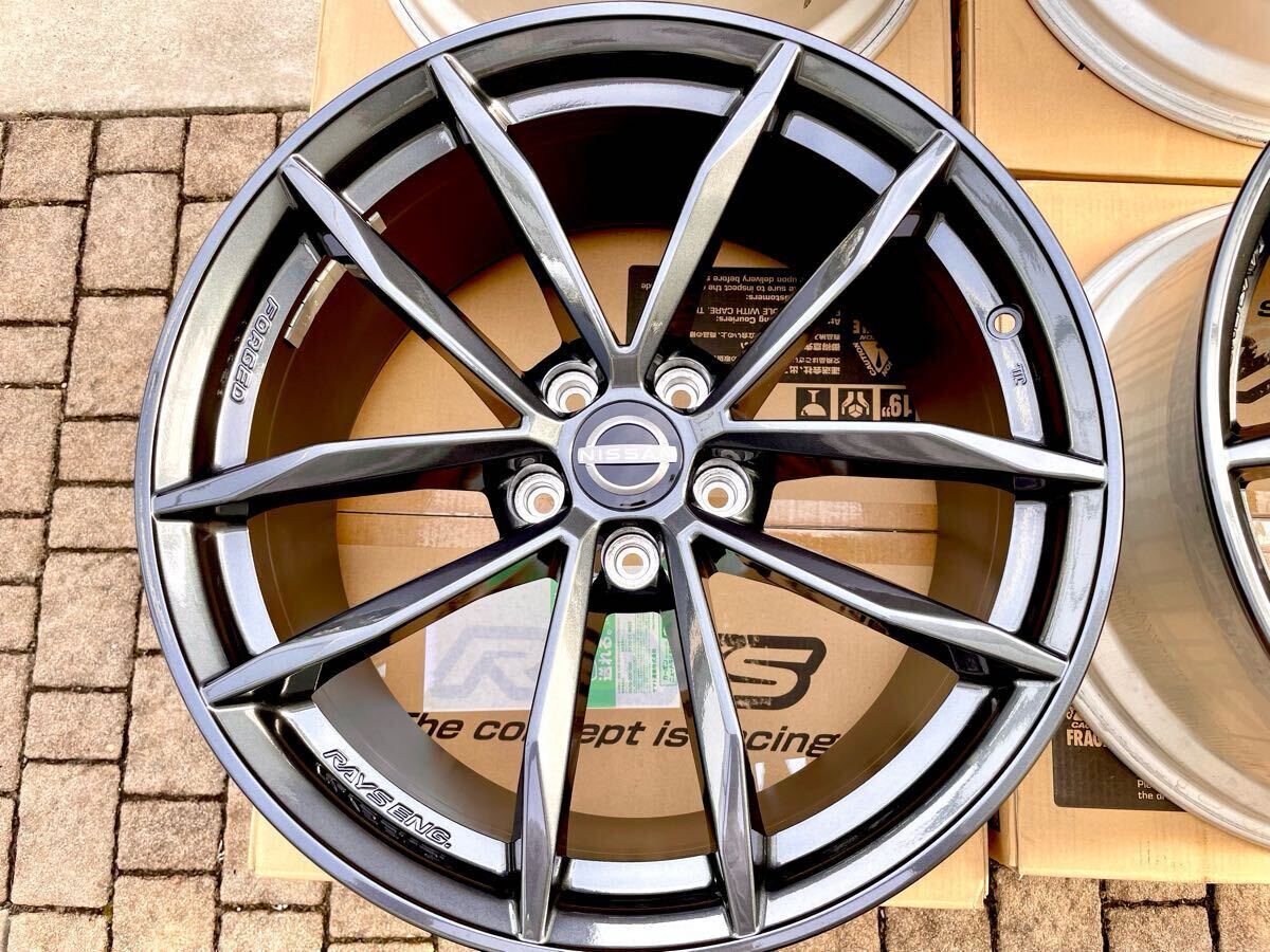 Yahoo!オークション - 日産 フェアレディZ RZ34 RAYS製 鍛造ホイール ...
