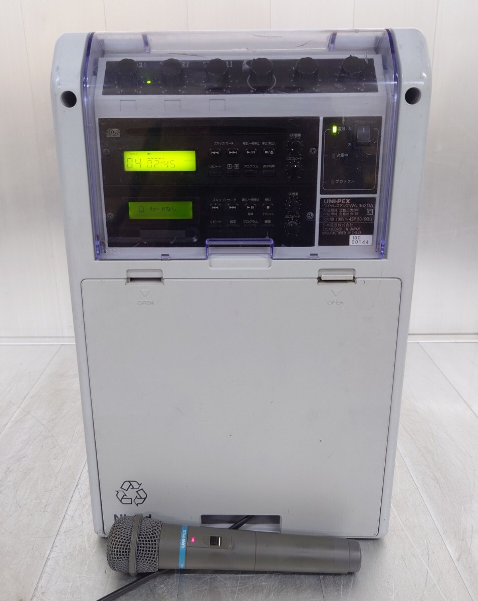 Yahoo!オークション - UNI-PEX ワイヤレスアンプ WA-362DA WM-3000A 簡...