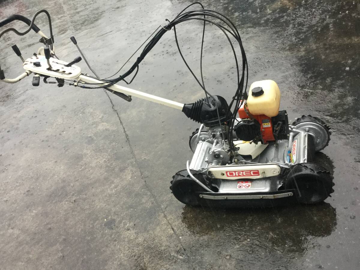 Yahoo!オークション - 草刈り機 自走式スパイターモア―SP850 4WD 動作...