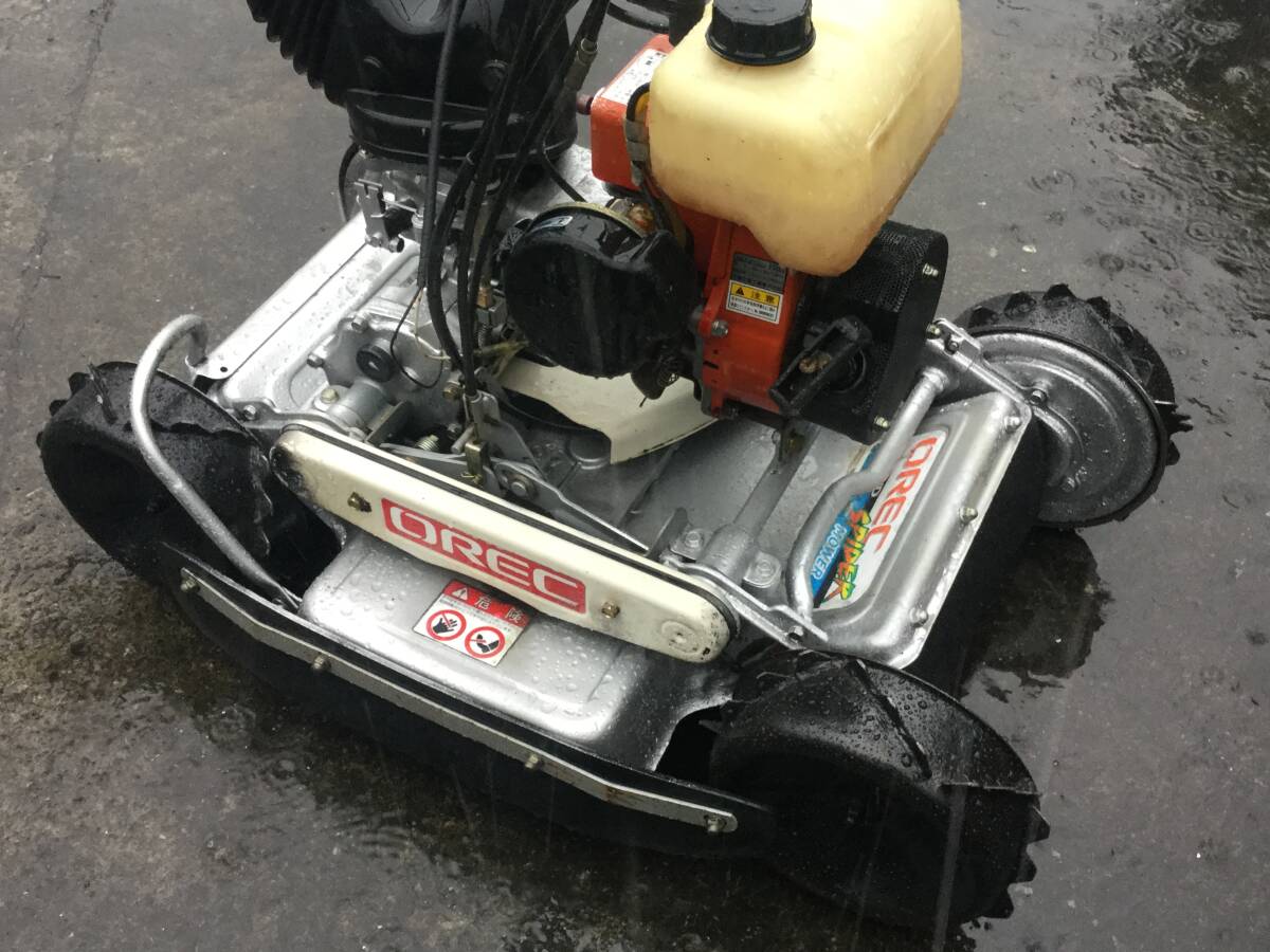 Yahoo!オークション - 草刈り機 自走式スパイターモア―SP850 4WD 動作...