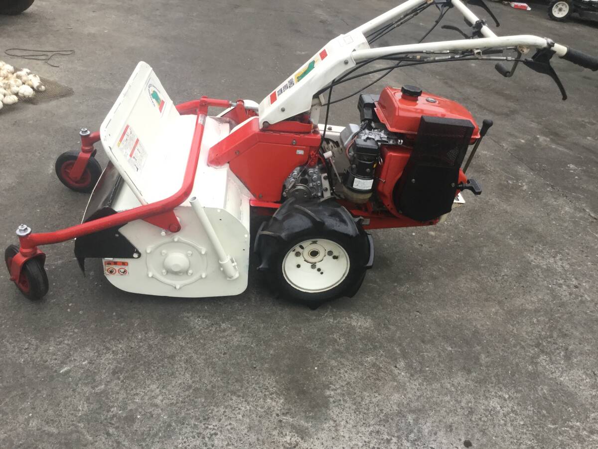 Yahoo!オークション - 草刈機 自 走ハンマナイフローダーHR662 動作確...