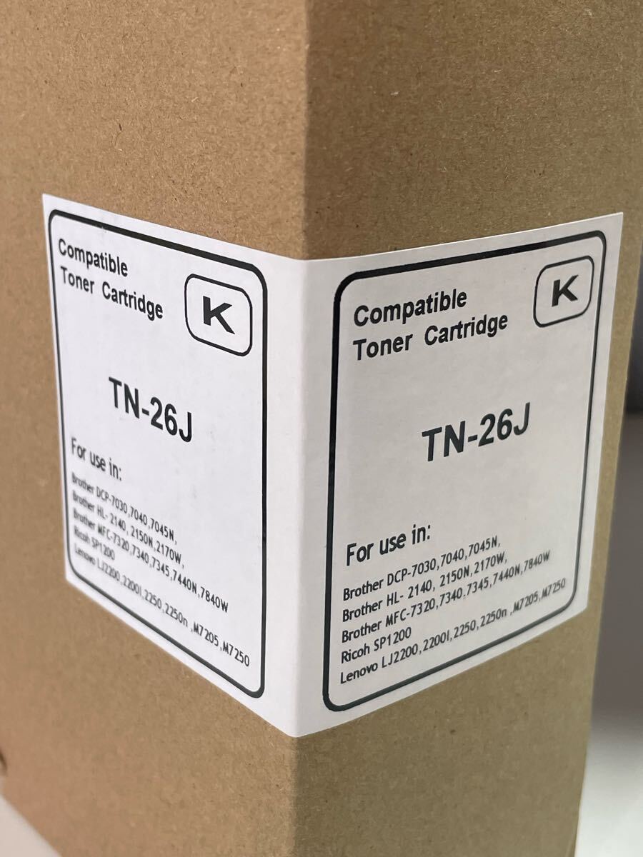 y051611a ブラザー brother 用 トナーカートリッジ 互換品 TN-26J 2本セット TN26J トナー ブラック(ブラザー)｜売買されたオークション情報、yahooの商品情報 ...