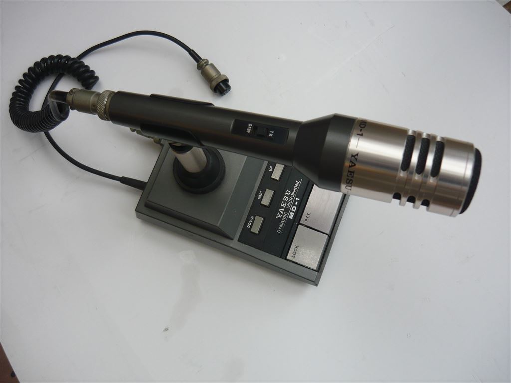 Yahoo!オークション - MD-1c8 YAESU 卓上型マイクロホン 中古品