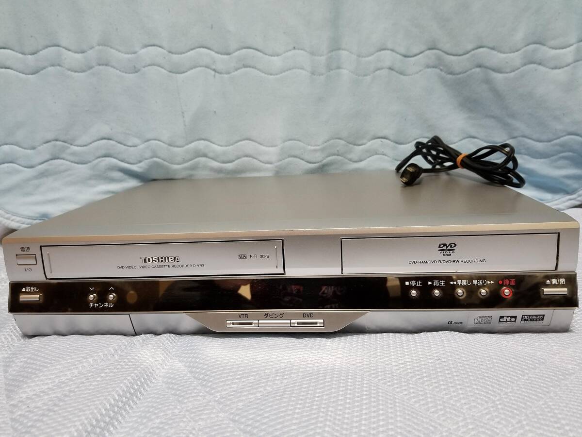 Yahoo!オークション - TOSHIBA ビデオ一体型DVDレコーダー[D-VR3]