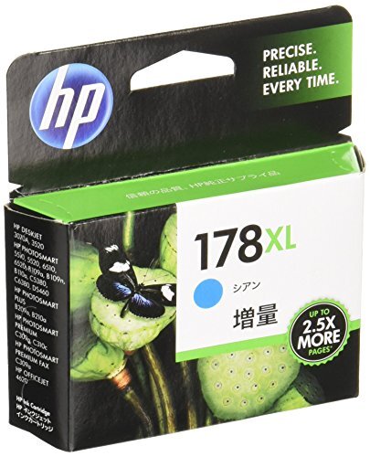 Yahoo!オークション - HP 178 純正 インクカートリッジ シアン ( 増量 ...