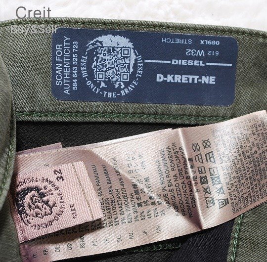 Yahoo!オークション - X73 美品/W32 DIESELディーゼルD-KRETT-NEカーゴ...