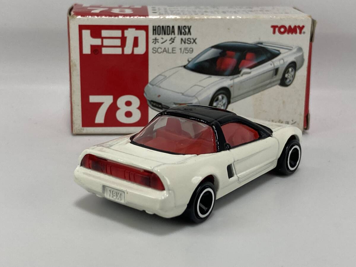 Yahoo!オークション - トミカ 赤箱 赤TOMY 78 ホンダ NSX