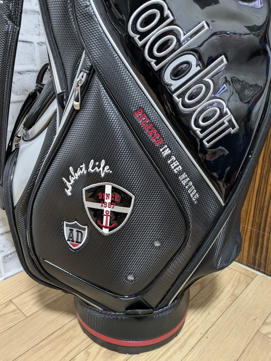 Yahoo!オークション - adabat アダバット キャディバック GOLF ゴルフ...