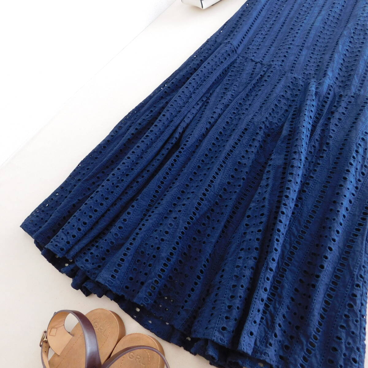 Yahoo!オークション - VIS ビス 新品同様 ロングスカート C441