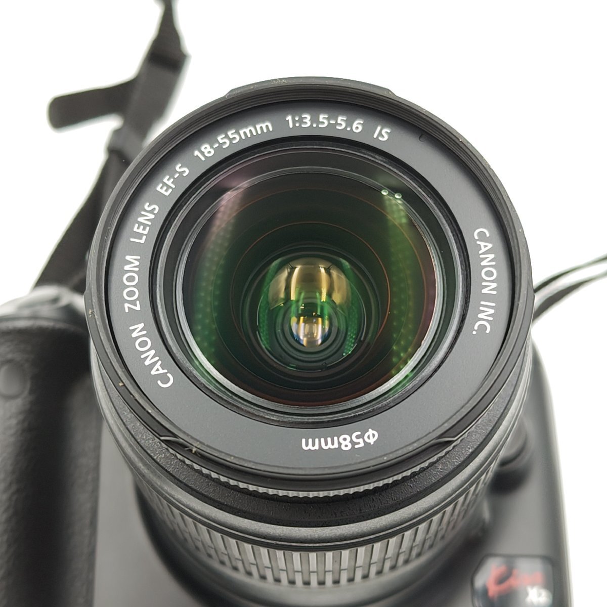 Yahoo!オークション - キャノン EOS Kiss X2 EF-S 18-55mm 1 3.5-5.6 I...