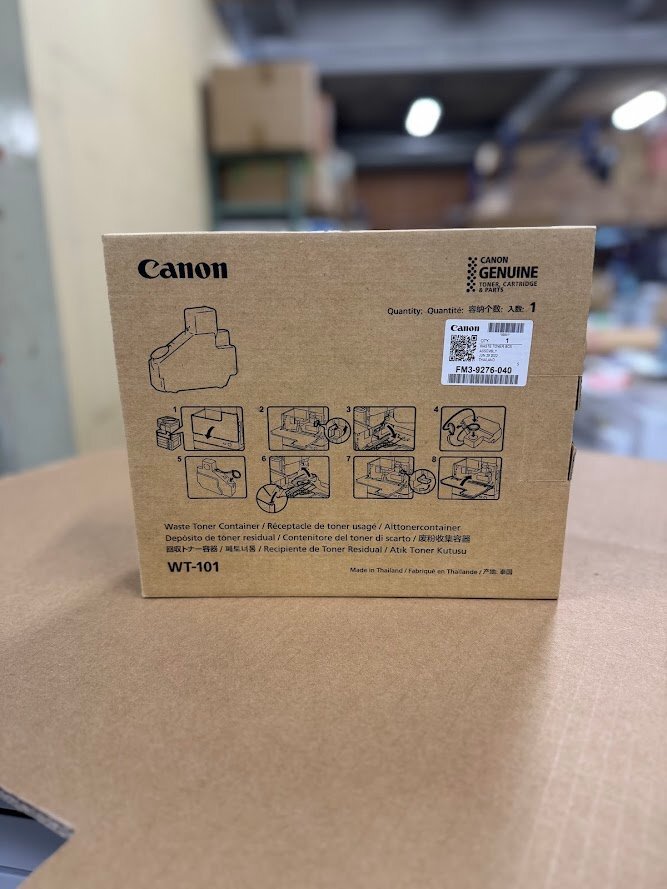 Yahoo!オークション - Canon WT-101 キヤノン 純正 回収トナー容器
