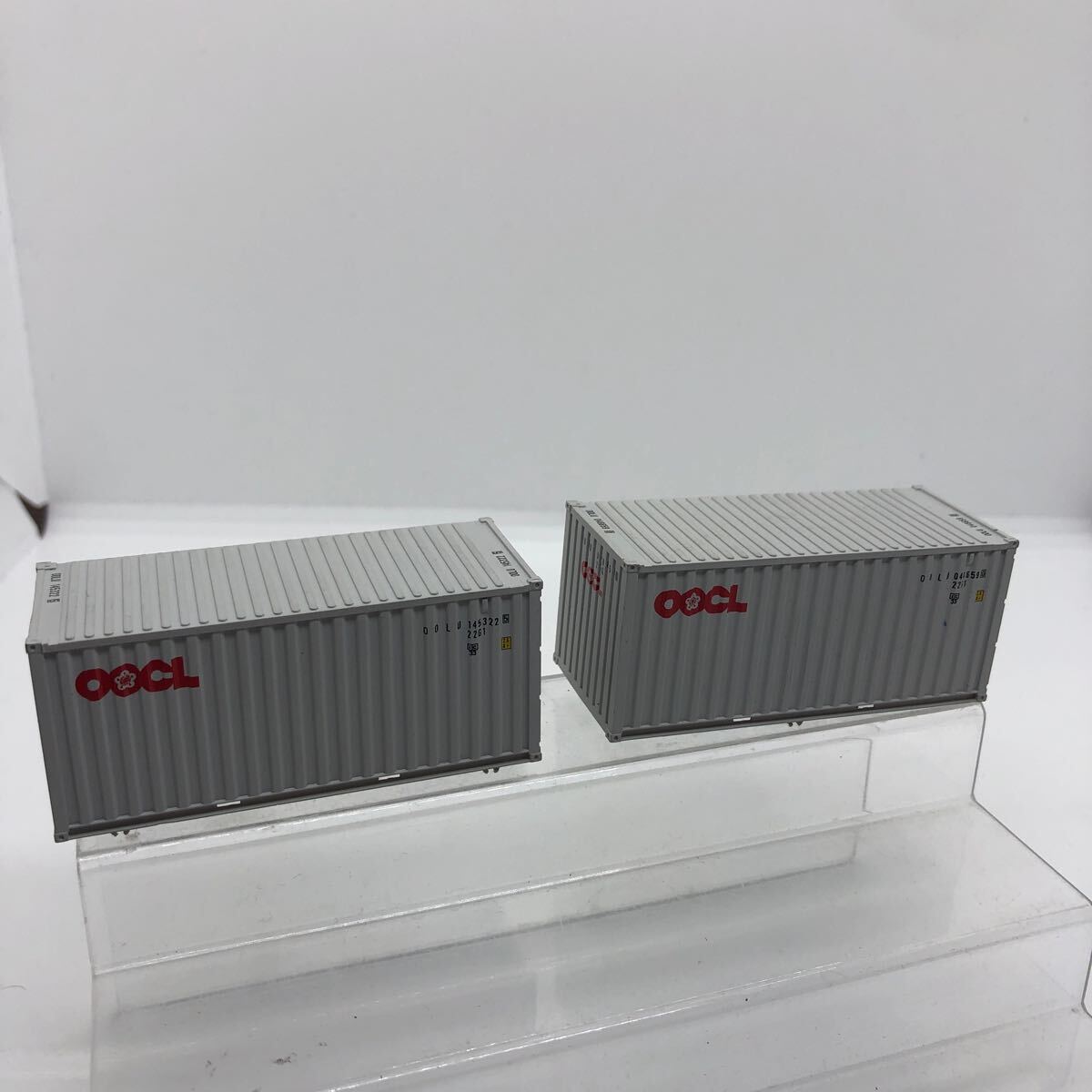 Yahoo!オークション - HOゲージ モデルアイコン 20ft 22G1 OOCL コンテ...