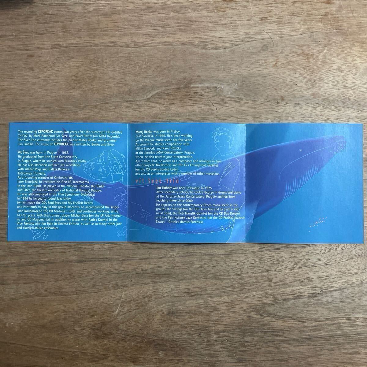 Yahoo!オークション - 【ピアノトリオ秀逸盤CD】 VIT SVEC 「Keporkak...