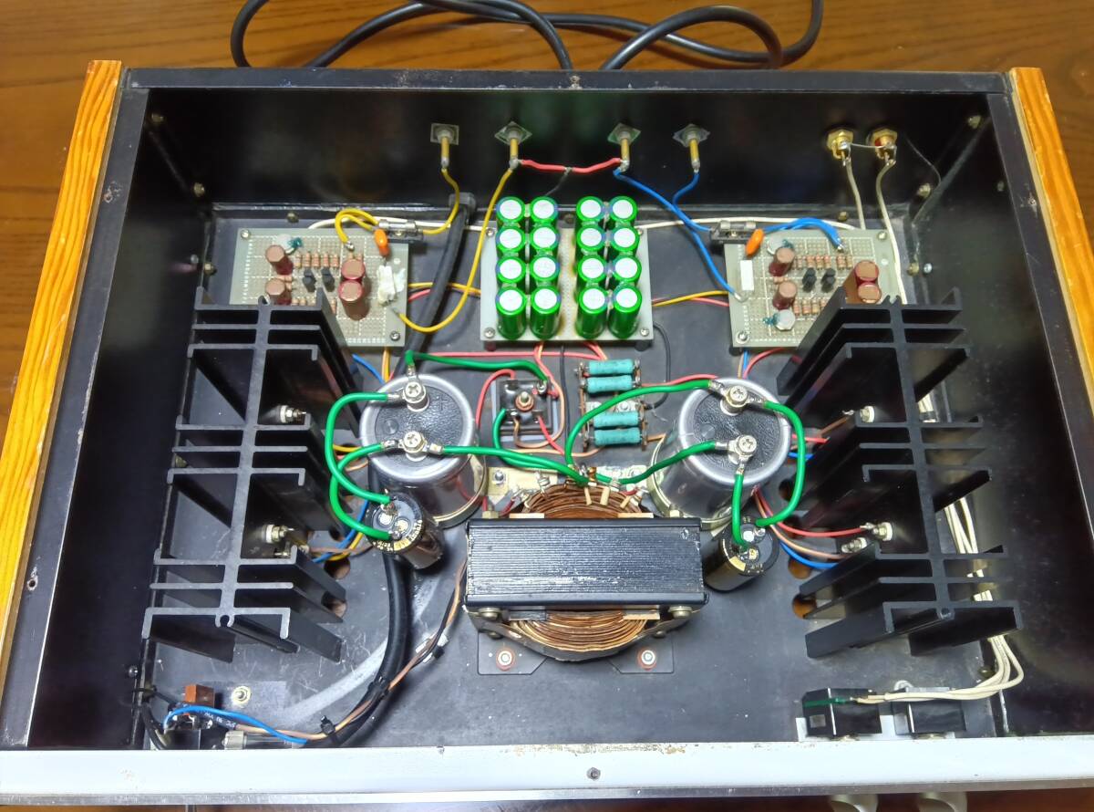 Yahoo!オークション - 自作 窪田式A級パワーアンプ動作品/日立mosFET K...