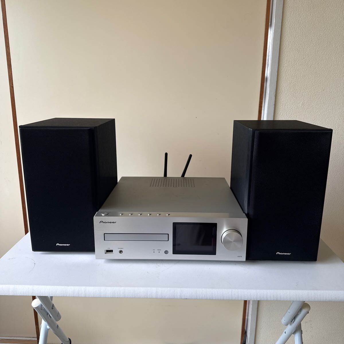 Yahoo!オークション - PIONEER パイオニアシステムコンポXC-HM76 S-HM7...