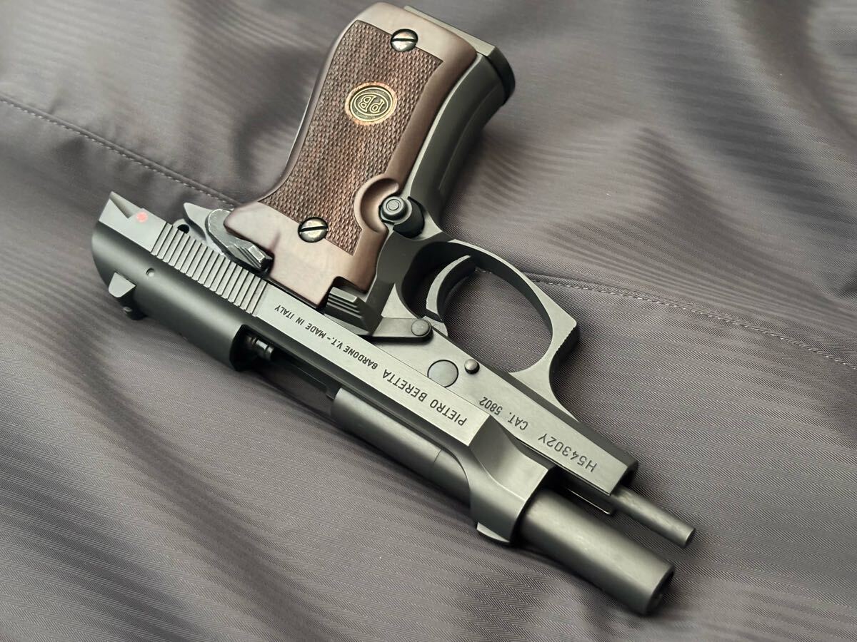 Yahoo!オークション - WE ベレッタ M84 ガスブローバック BERETTA純正...