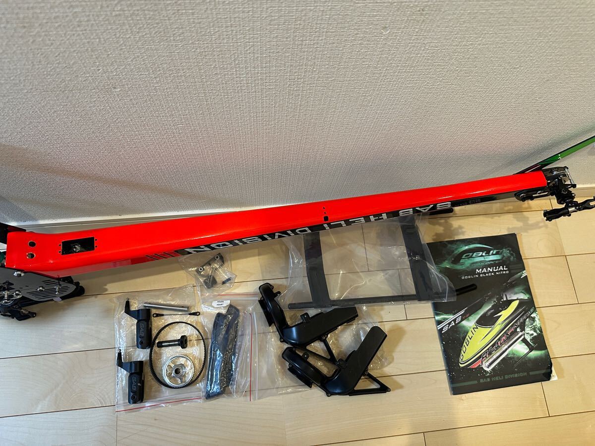 ラジコン ヘリコプター SAB GOBLIN BLACK NITRO 機体 YS 80ST エンジン付き(完成品（エンジン）)｜売買されたオークション情報、yahooの商品情報をアーカイブ公開 ...