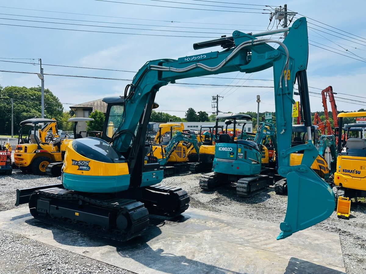 Yahoo!オークション - クボタRX-505 倍速・5Tクラス・2WAYマルチ・クレ...