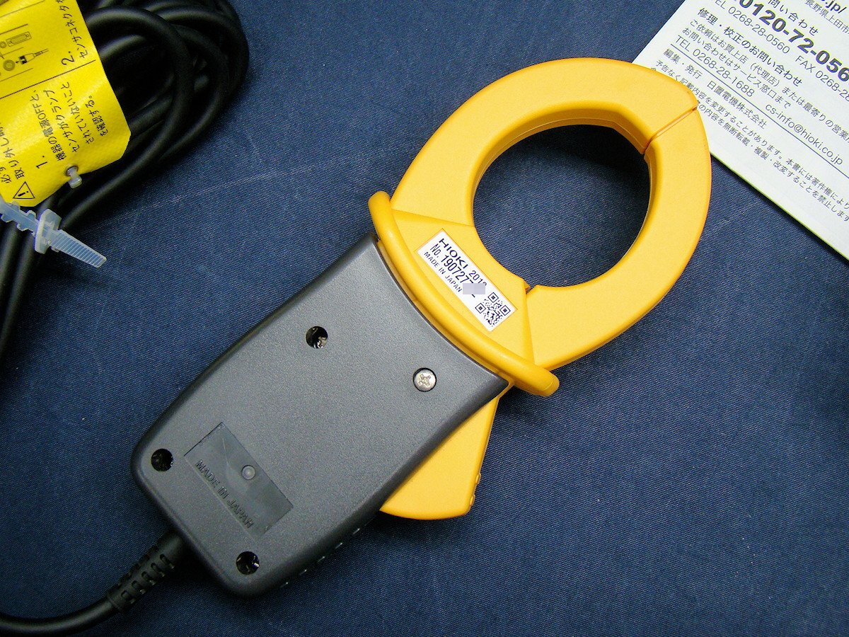 Yahoo!オークション - HIOKI 日置 9272-05 AC交流電流センサ クランプ...
