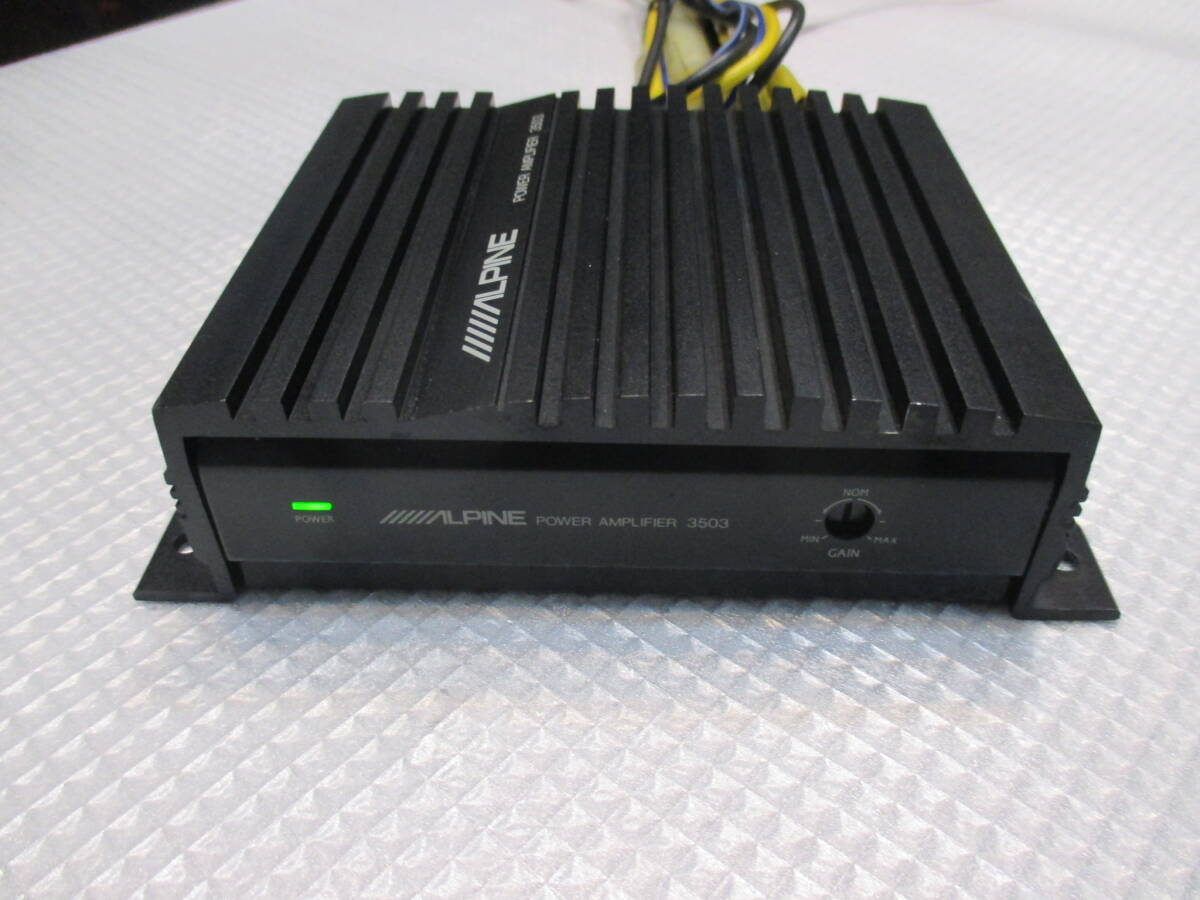Yahoo!オークション - ALPINE 3503 アルパイン コンパクトアンプ 40...
