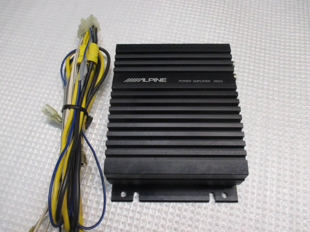 Yahoo!オークション - ALPINE 3503 アルパイン コンパクトアンプ 40...