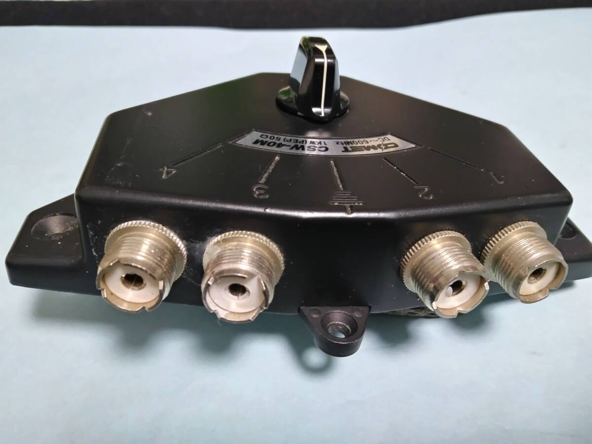 Yahoo!オークション - COMET CSW-40M 5回路アンテナ切替器(内1回路接...
