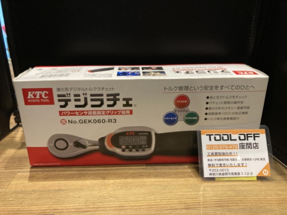 Yahoo!オークション - 024 未使用品 KTC 3/8デジラチェ GEK060-R3