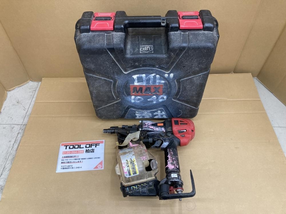 Yahoo!オークション - 010 おすすめ品 マックス MAX 65mm 高圧釘打機 ...