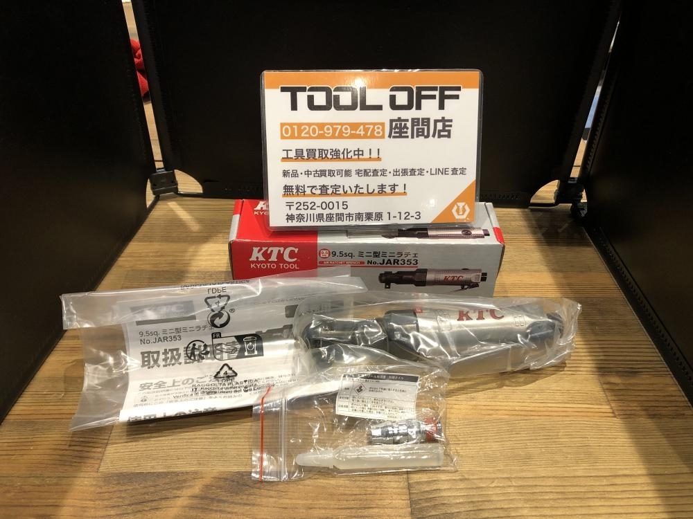 Yahoo!オークション - 024 未使用品 KTC 9.5sqミニ型ミニラチェ JAR353