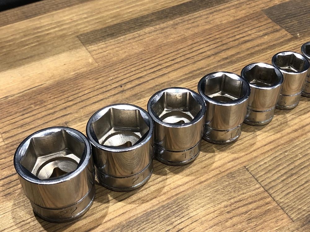 Yahoo!オークション - 024 おすすめ品 KTC 3/8ソケット9個セット B3-22...