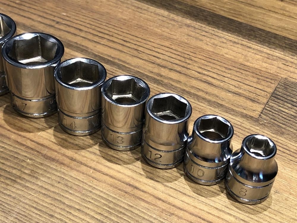 Yahoo!オークション - 024 おすすめ品 KTC 3/8ソケット9個セット B3-22...