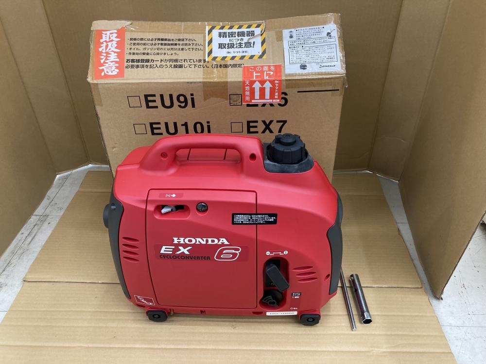Yahoo!オークション - 010 おすすめ商品 ホンダ HONDA 発電機 EX6 ガソ...